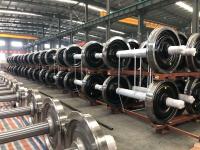 China TSI Certified 23.5t Railway Wheel Set 1435mm Gauge 920mm Wheel Diameter for sale