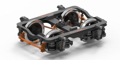 China AAR Standard 762m Gauge Passenger Train Bogie for sale