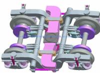 China High Strength Hydraulic Oil Damper for Railway Vehicles 40 Series 10KN for sale