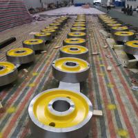 China ER7 Material 650mm Railway Wagon Wheels AAR Standard Customize for sale
