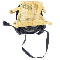 China Customized SCBA Full Face Mask Security With Long Distance Radio Communication for sale