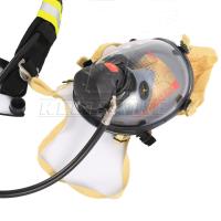 China Customized SCBA Full Face Mask Security With Long Distance Radio Communication for sale