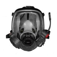 China Customizable SCBA Full Face Gas Mask Safety With Radio Communication for sale