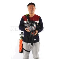 China 6.8L Scba Portable Breathing Apparatus Equipment with Carbon Fibre Cylinder for sale