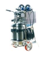 China High-Performance Breathing Air Cart with Adjustable Handle, Large-Flow Output Regulator and Carbon Fiber Cylinder for sale
