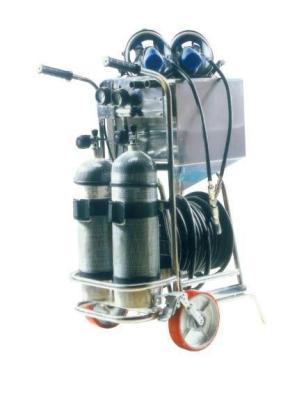 China High-Performance Breathing Air Cart with Adjustable Handle, Large-Flow Output Regulator and Carbon Fiber Cylinder for sale