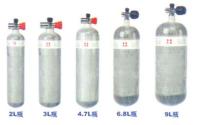 China Compressed Air 9L Carbon Fiber 300 Bar SCBA Cylinder With Inhalation Resistance for sale