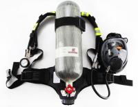 China Compressed Air 9L Carbon Fiber 300 Bar SCBA Cylinder With Inhalation Resistance for sale