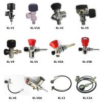 China KL SCBA Cylinder Valve G5/8 Outlet Thread For Fire Fighting Equipment for sale