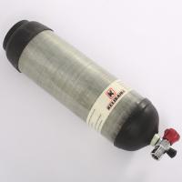 China Long Tube Trolley Mounted Breathing Apparatus SCBA 6.8L with Movable Wheeled Cart for sale