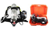 China 6.8L SCBA Self Contained Oxygen Breathing Apparatus With 6Mpa Alarm Pressure for sale