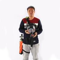 China 6.8L SCBA Compressed Air Breathing Apparatus 30 MPa with 60Min Service Time for sale