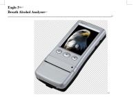 China Digital Alcohol Breath Analyzer with Fast Response Time and Touch Screen Printer for sale