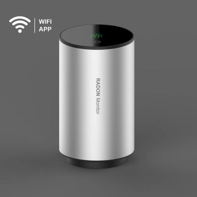 China Real-Time Radon Gas Detector with WiFi Connectivity and Pulsed Ion Chamber Sensor for Indoor Monitoring for sale