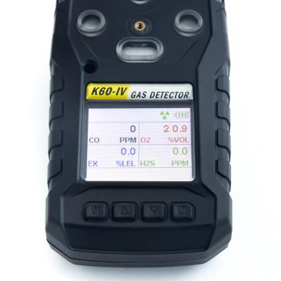 China Portable Handheld Monitoring Equipment Multi Gas Analyzer Detector Monitor for sale