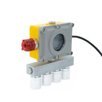 China Industrial Online Wall Mount Gas Leak Detector 4-20mA Oxygen Analyzer for sale