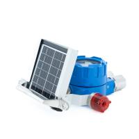 China Wireless Transmission Solar Charging Wall Mount Fixed Combustible Gas Detector for sale