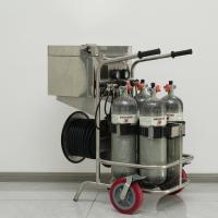 China Industrial Emergency Breathing Apparatus Cart| Mobile SCBA with 90m Hose for Hazardous Environments for sale