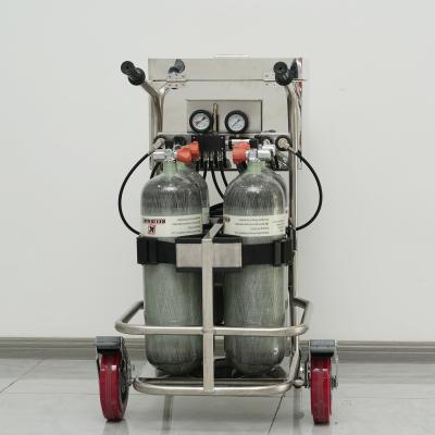 China Mobile SCBA Breathing System – Quick Cylinder Replacement & Stable Brake for Long-Duration Use for sale
