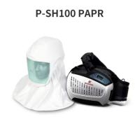China P1004 Auto-Darkening Welding Helmet PAPR with Rechargeable Li-ion Battery and 15h Operating Time for sale