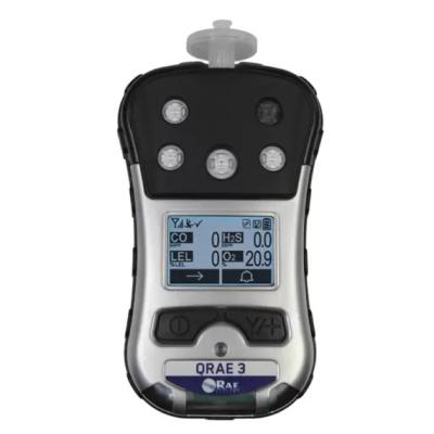 China QRAE 3 Portable Four Gas Monitor with Pump | QRAE | O2 LEL H2S CO Toxic Gas Detector for sale