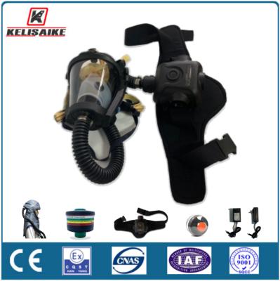 China 12V/3400mAh Chargeable Li-ion Battery Powered Air Purifying Respirator with >4 Hours Working Time and PAPR for sale