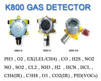 China Fixed Gas Monitors Replacement Sensor Transmitter Hydrogen Cl2 So2 H2S Co2 Combustible Helium Fixed Gas Detector for sale