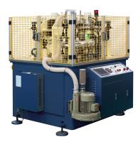 China Double Station Auto Rim Flatiing / Repair Machine 4.2kw 160pcs/Min Ultrasonic System For Paper Cup for sale