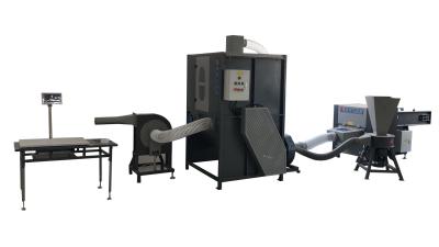 China Industrial Fiber Filling Machine 160kg/h Capacity for Pillow and Sofa Cushion Production for sale