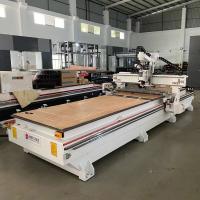 China CNC Sofa Splint Cutting Machine 300pcs 8hours Dual Table Nonstop Operation for sale