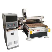 China CNC Sofa Wood Cutter Splint Cutting Machine 50m/min Speed Dual Table for sale
