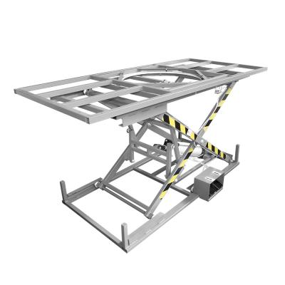 China 120 Kg Max Capacity Pneumatic Lift Table Height Range Within 500 Mm for sale