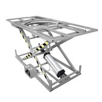 China Sofa Electrical Pneumatic Working Table 125kg Capacity 350-850mm Height for Workshop Crane for sale