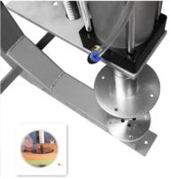 China Industrial Upholstery Machine for Kitchen Chairs 0.6-0.8 MPa Air Pressure 460mm Radius for sale