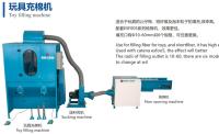 China Double Head Toy Filling Machine 380V / 220V / 50 Hz Voltage Easy Operation for sale