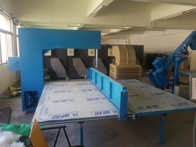 China Upright Foam Cutting Machine 680mm Cutting Height 1.74kw Motor for Sponge Slicing for sale