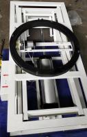 China Rotatable Air Powered Lift Table 125kg Capacity 350-850mm Height for Assembly Packaging for sale