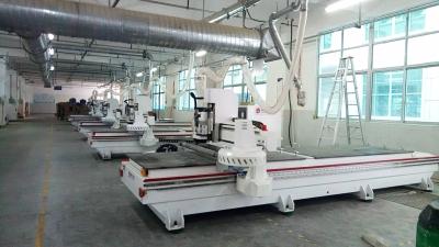 China 7.5kw CNC Wood Cutting Machine for Sofa Frame Intelligent Computer Controlled 1300x2500mm for sale