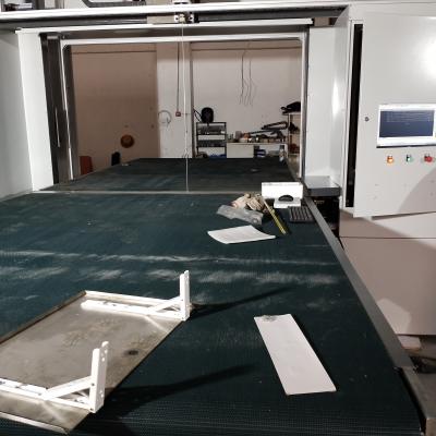 China Fast Speed CNC Foam Cutting Machine Sofa Sponge Steel Material New Condition for sale