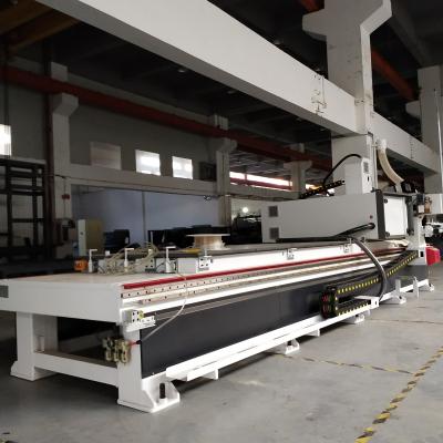 China Intelligent CNC Splint Cutting Machine 1300x2500mm Steel Router for Woodworking for sale