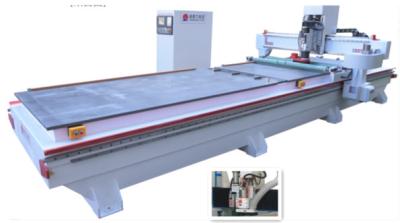 China CNC Splint Cutting Machine Two Tables 1300x2500mm 30m/min Stable Running for sale