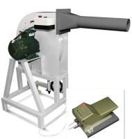 China Industrial Foam Shredder Filling Machine 100-150kg/h Capacity for Doll Cotton for sale