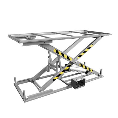 China Adjustable Height Pneumatic Lift Table 125kg Capacity 350-850mm Height Range CE Certified for sale