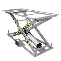 China Adjustable Height Pneumatic Lift Table 125kg Capacity 350-850mm Height Range CE Certified for sale