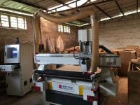 China CNC Sofa Splint Cutting Drilling Machine 1300x2500mm Servo Motor 30m/min for sale