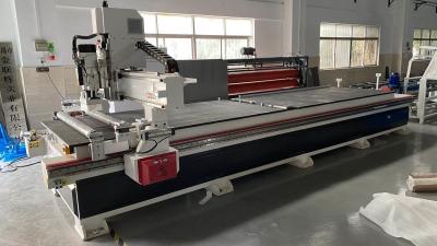 China CNC Sofa Splint Cutting Machine Servo Motor Drive 1300x2500mm 7.5kW for sale