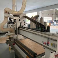 China Servo Motor 12kw HSD Shaft 30m/Min CNC Sofa Cutting Machine for sale