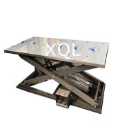 China 0.6MPa Sofa Pneumatic Lift Table 1200mm Height For Assembling for sale