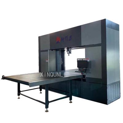 China Cnc Foam Sponge Cutting Machine Cnc Silk Cotton Dacron Cutting Machine for sale