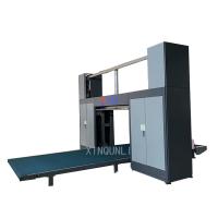 China Cnc Foam Sponge Cutting Machine Cnc Silk Cotton Dacron Cutting Machine for sale